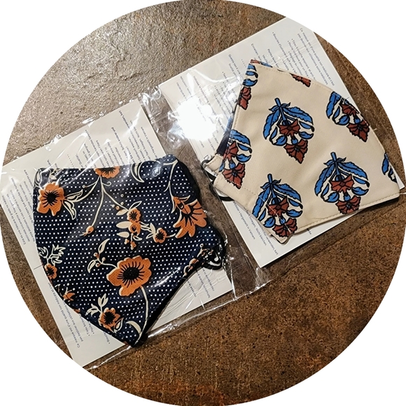 Tory Burch | Accessories | Pair Of Tory Burch Face Masks | Poshmark